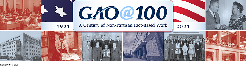Celebrating 100 Years of Making Government Work Better for You | U.S. GAO