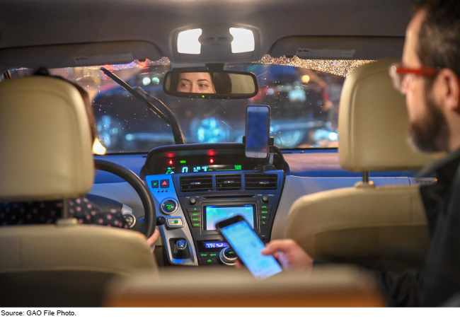 Boosting Rideshare and Taxi Safety for Passengers and Drivers | U.S. GAO